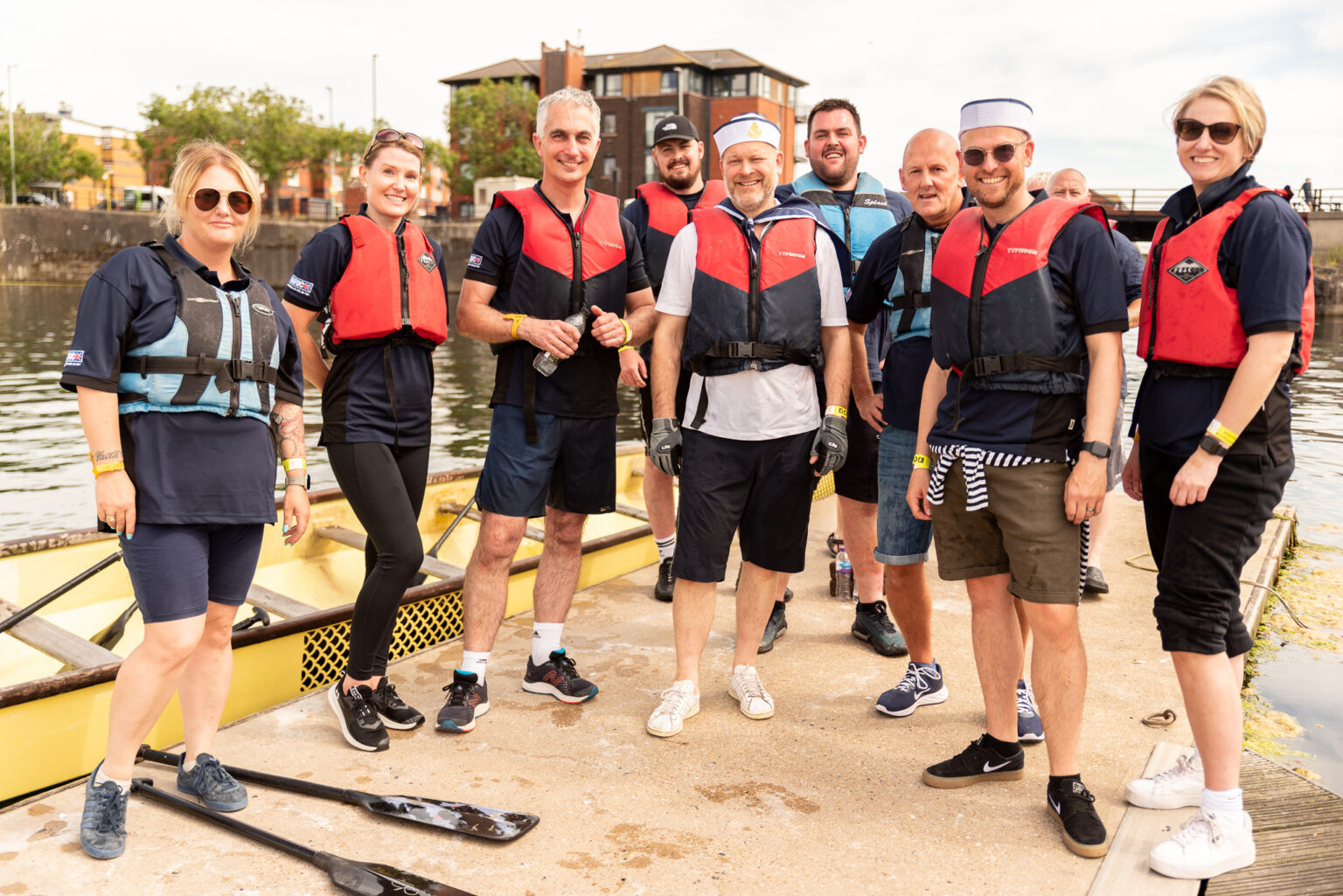 Bibby colleagues compete in dragon boat regatta, raising around £17,000 ...